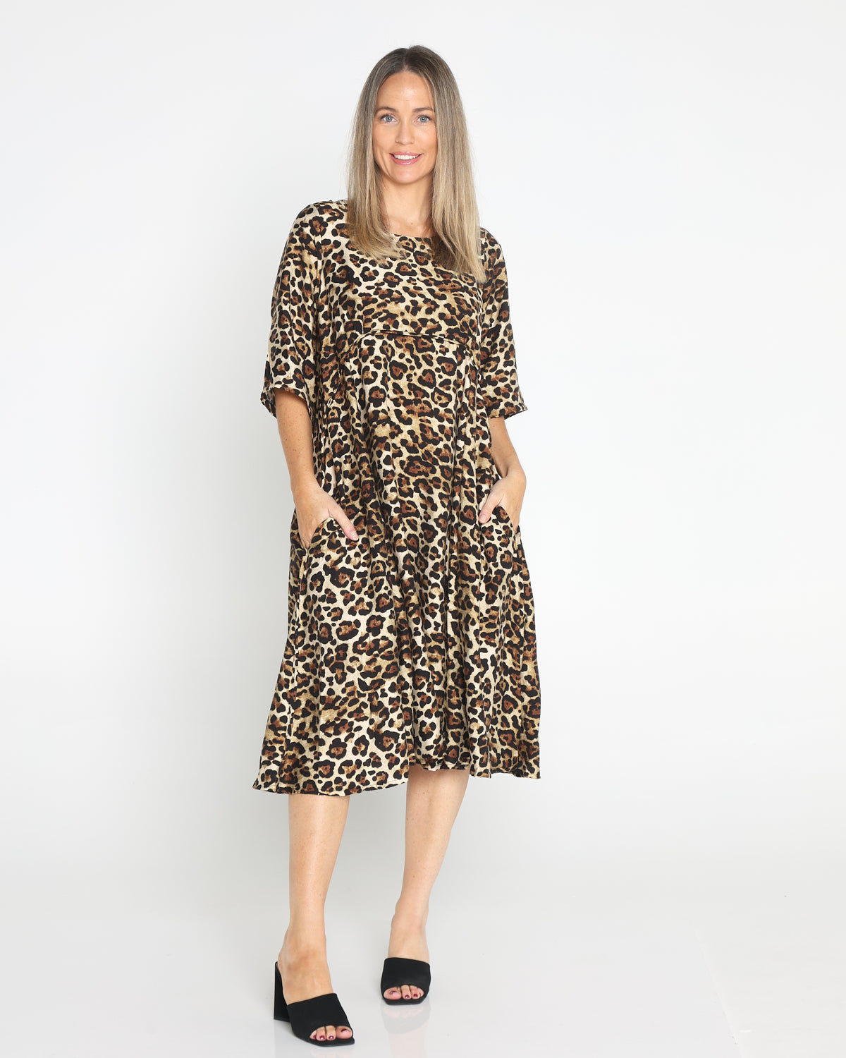 Elspeth Dress - Leopard – TULIO Fashion