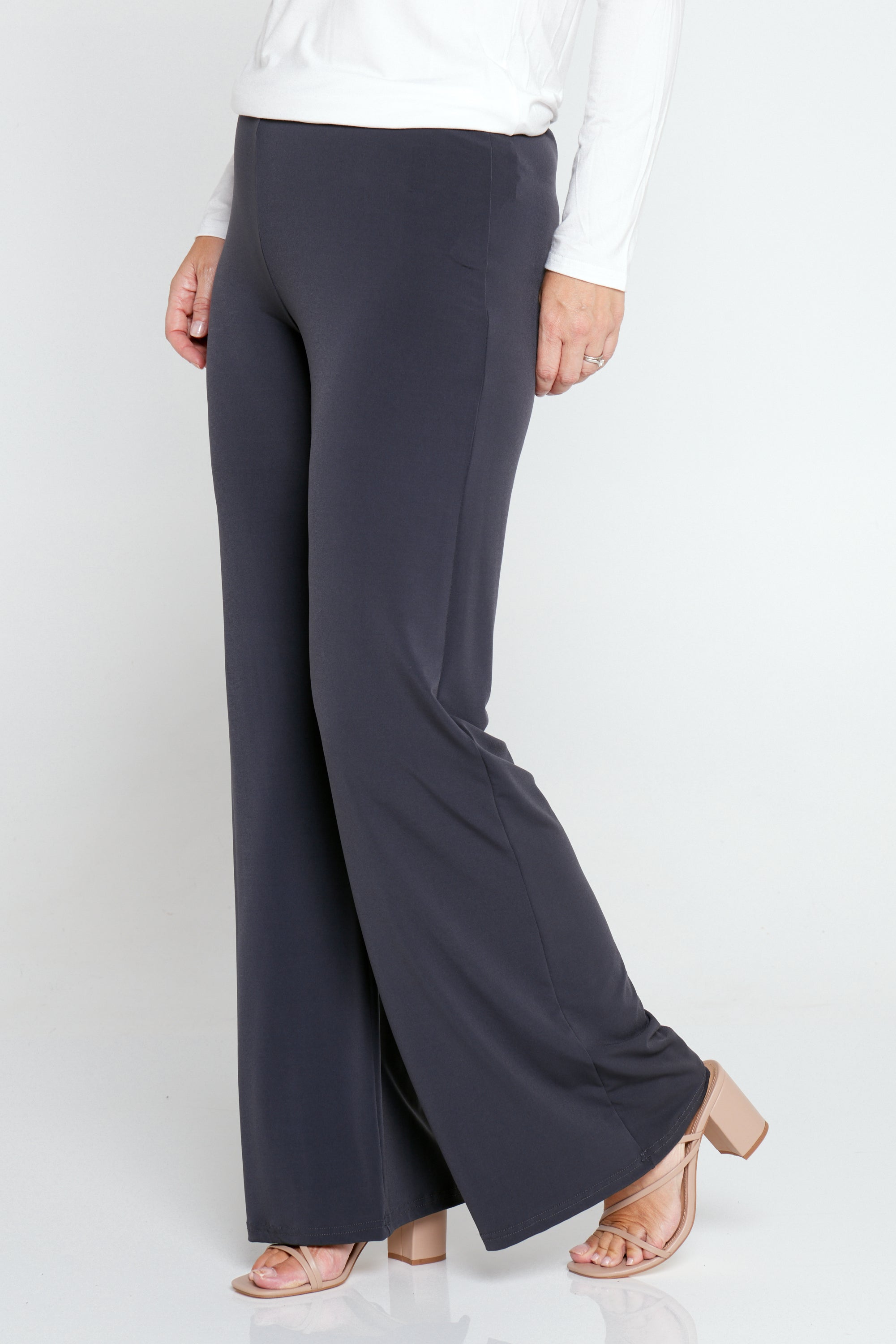 Leanne Pants - Charcoal – TULIO Fashion