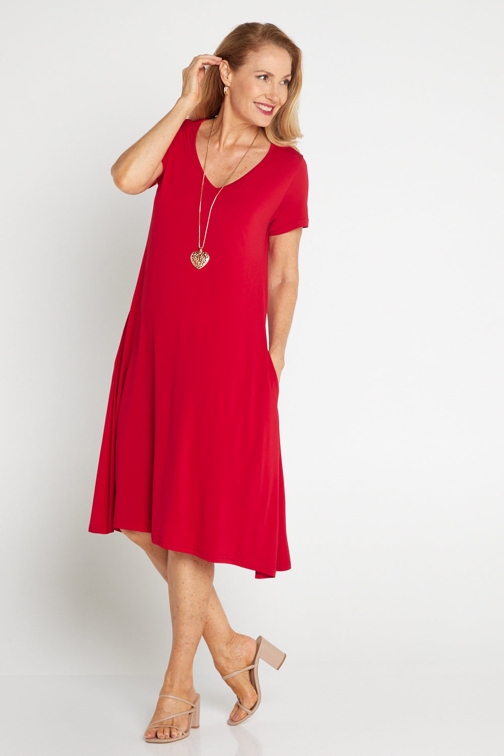 Christobel Dress - Red – TULIO Fashion