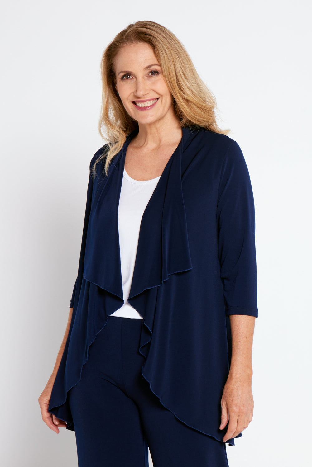 Chelsea Jacket - Navy | Australian Made Fashion – TULIO Fashion