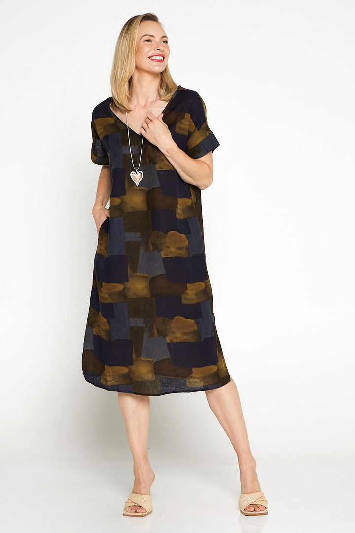 TULIO for Mature Fashion | Jackie Top - Khaki | Cotton Village – TULIO ...