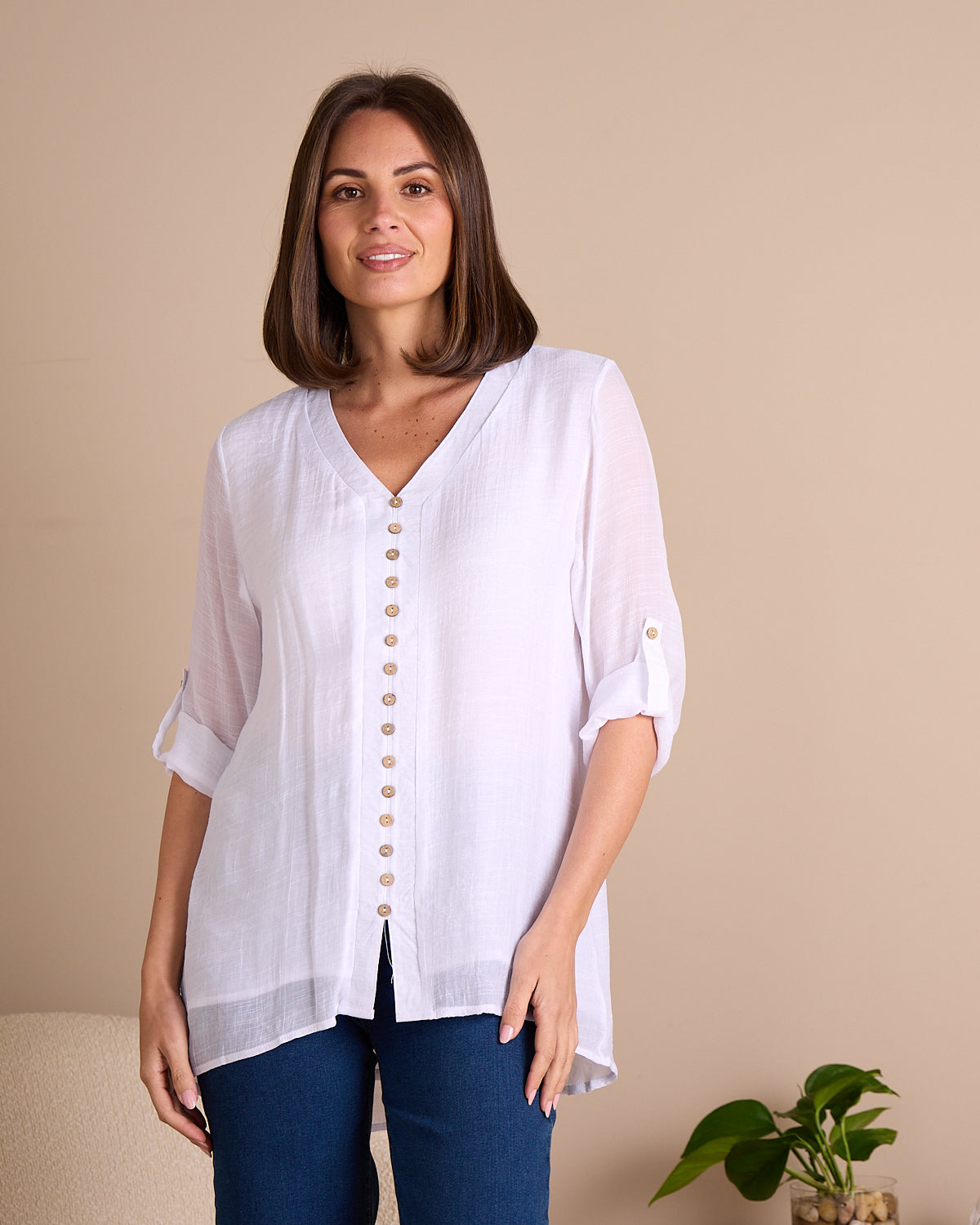 Jennifer Top - White – TULIO Fashion
