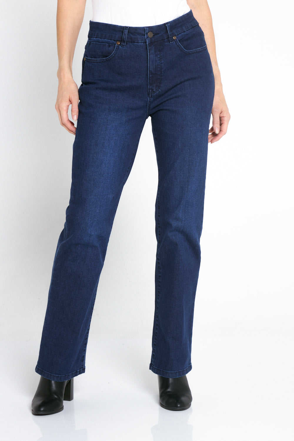 Orientique Wide Leg Jeans - Dark Denim – TULIO Fashion