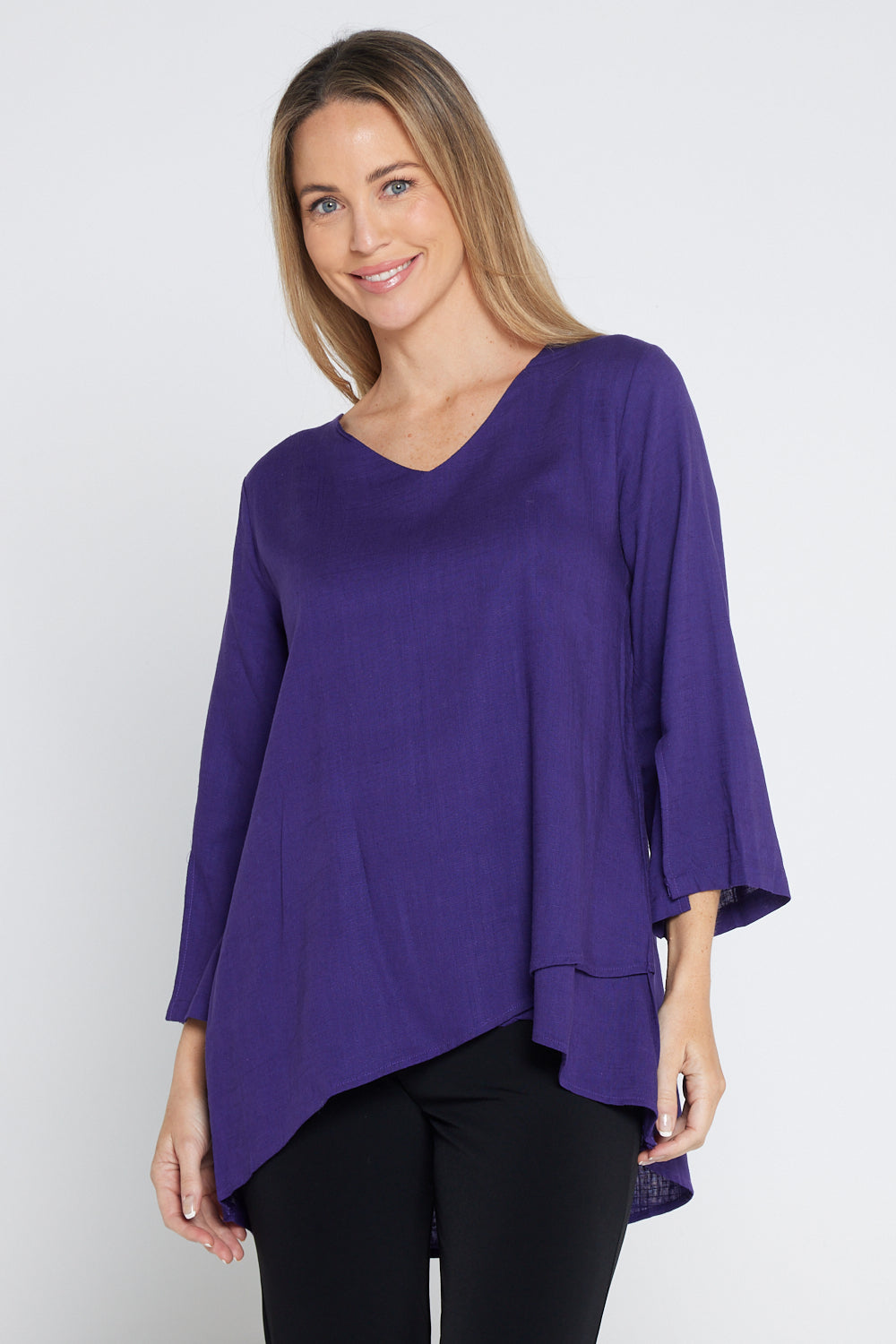 Talia Top - Purple – TULIO Fashion